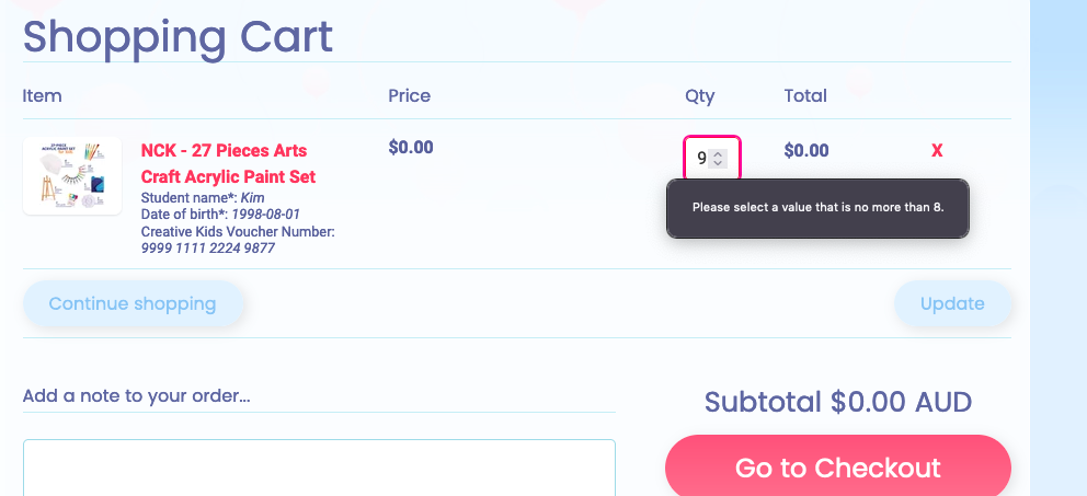 How to Limit Update Qty in Shopify? – Sadia's NOTES